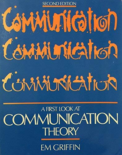 A First Look at Communication Theory: Griffin, Em: 9780070227965 ...