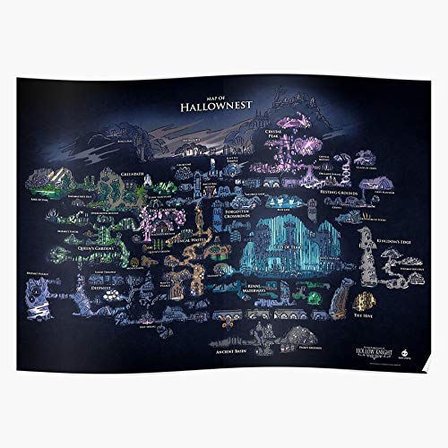 Hollow Knight Maps Of Hallownest