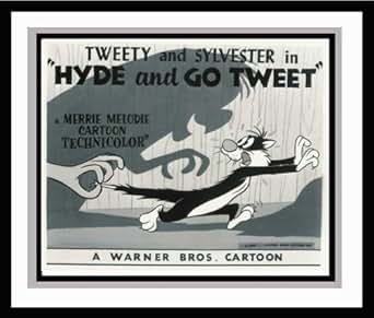 Sylvester and Tweety in "Hyde and Go Tweet" Lobby Card Publicity Still ...