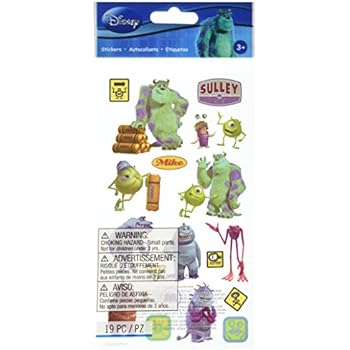 Amazon.com: Disney/Pixar Monsters, Inc. Sticker: Arts, Crafts & Sewing