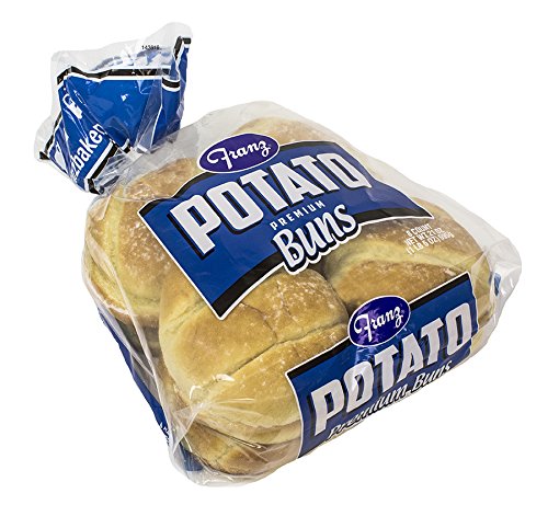 Franz Premium Potato Hamburger Buns, 8 ct, 21 oz: Amazon.com: Grocery ...