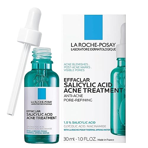La Roche-Posay Effaclar Salicylic Acid Acne Treatment to Minimize Pores ...