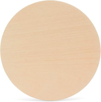 Amazon.com: Wood Plywood Circles 18 inch, 1/4 Inch Thick, Round Wood ...