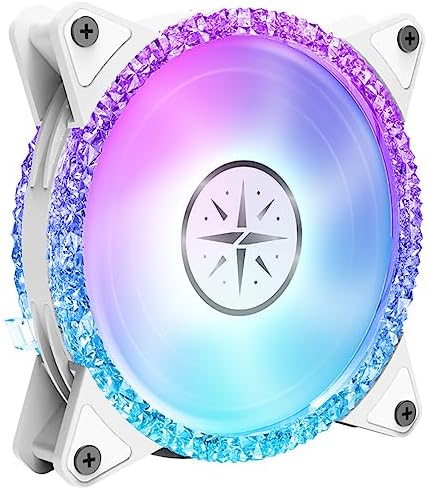 Eacam 120mm ARGB Case Fan Cooling PC Fans with Hydraulic Bearing Fan ...