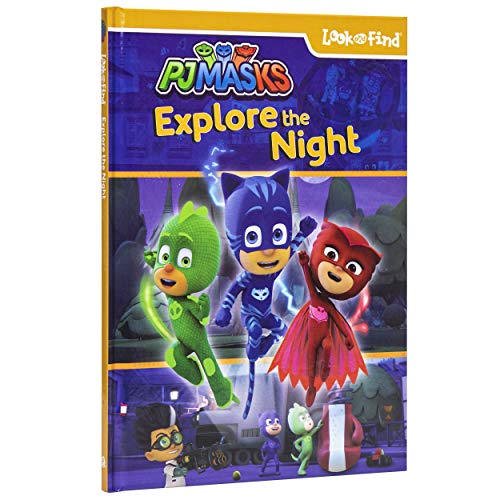 Amazon.com: PJ Masks - Explore the Night Look and Find Activity Book ...