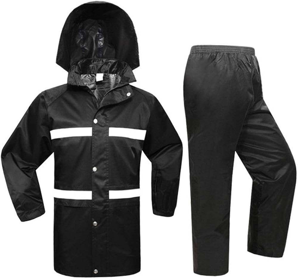 Chaqueta Impermeable Impermeable Traje adulto reflexivo impermeable de ...