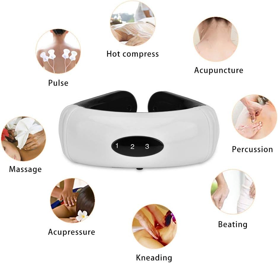Smart Back and Neck Physical Therapy Massager™ Electric Pulse Massager ...