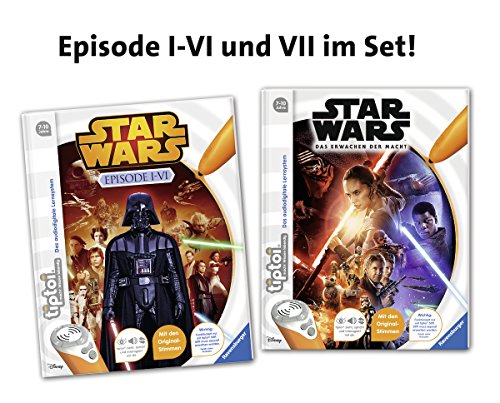 tiptoi® Star Wars(TM) Episode I-VI und VII (Set): 9783473554188: Amazon ...