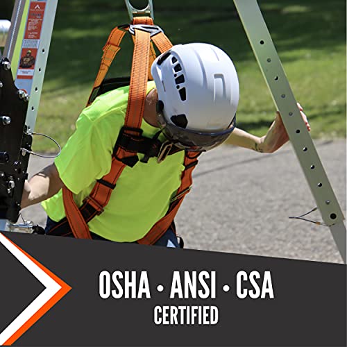 Roofers Fall Protection Kit Malta Dynamics Warthog Safety Harness Fall ...