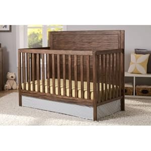Amazon.com: Delta Children 4 in 1 Convertible Nursery Crib with Strong ...