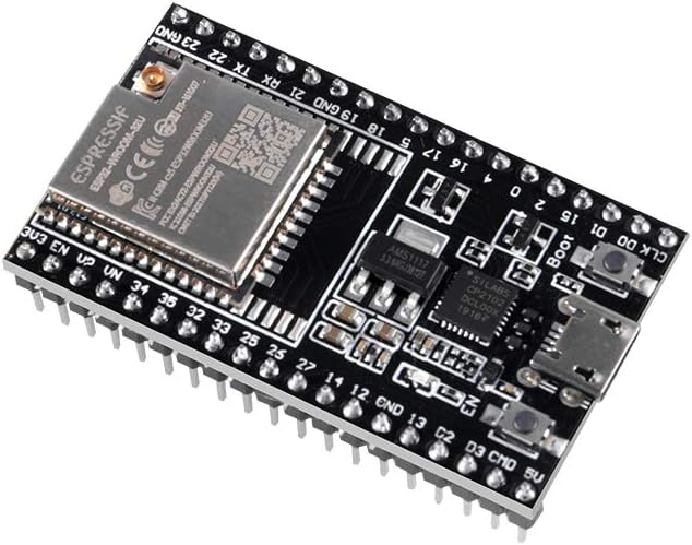 MELIFE 2 Pack ESP32-DevKitC core Board ESP32 Development Board ESP32-WROOM-32U for Arduino IDE ...