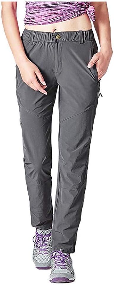 Women's Quick Dry Hiking Pants Sun Protection Mountain Trousers ...