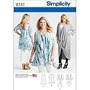 Amazon.com: Simplicity 8141 Women's Plus Size Knit Tunic and Mini Dress ...