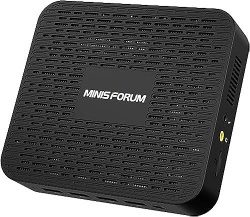 MINISFORUM Mini PC 8GB DDR4 256GB SSD Intel Celeron J4125 Processor ...