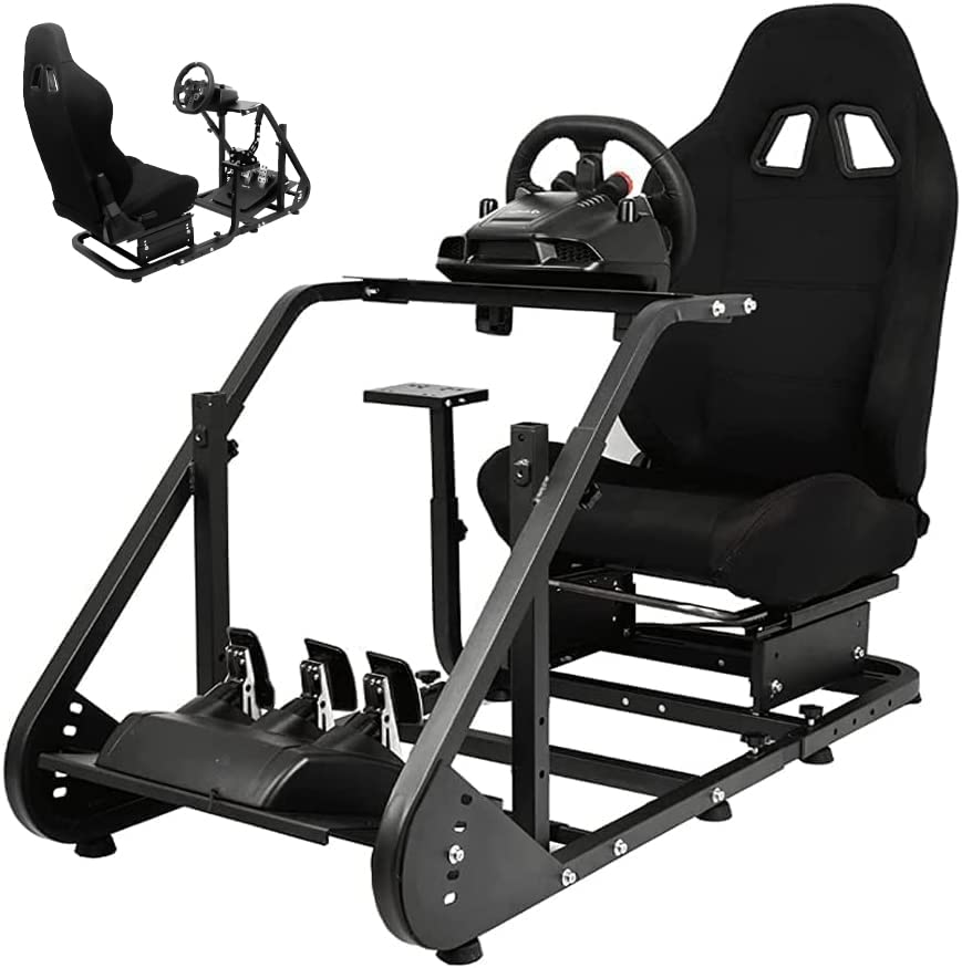Mua Dardoo Racing Simulator Cockpit with Black Gaming Chair Mountable ...