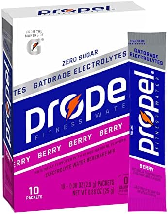 سعر Propel Powder Packets Berry with Electrolytes, Vitamins and No ...