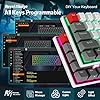 RK ROYAL KLUDGE RK G68 65% Wireless Mechanical Keyboard, Bluetooth5.1/2 ...
