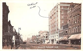 Main Street Elkhart, Indiana postcard at Amazon's Entertainment ...