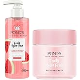Pond's Cuidado Facial Fruity Hydra Fresh Sandía, Gel Hidratante, 110 g ...