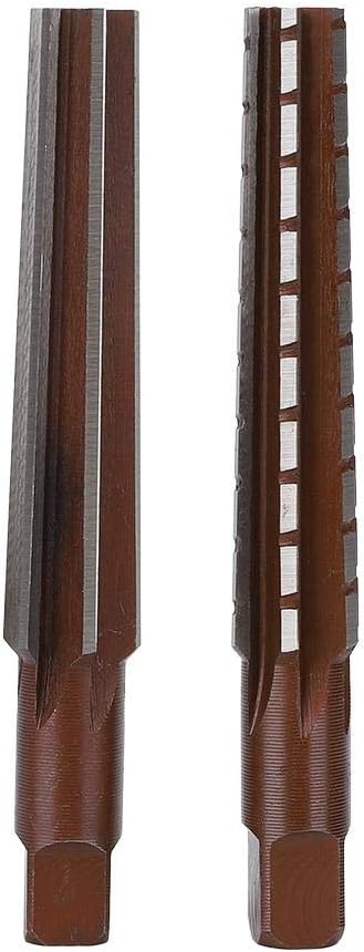 2pcs Reamers Set High Carbon Steel Metric Straight Shank Hand Rough ...