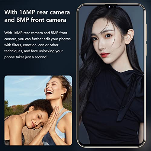 Unlocked Smartphone 4G, 4GB+64GB, Dual Card Unlocked Cell Phones ...