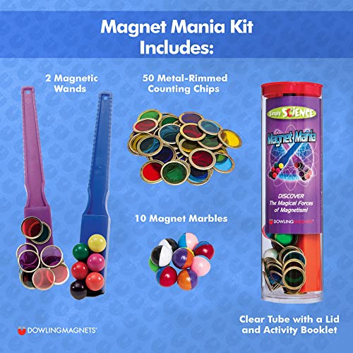 Dowling Magnets Simply Science Magnet Mania Kit. Item SS75. Magnet Set ...