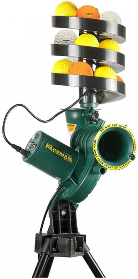 Paceman Original S2 Plus Cricket Bowling Machine - with 12 mixed balls ...
