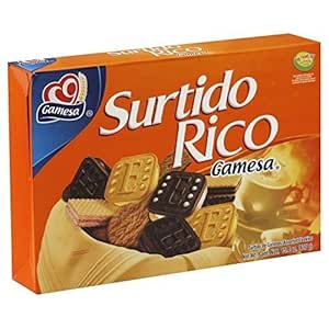 Amazon.com : Surtido Rico Gamesa Deluxe Cookies by Gamesa : Grocery ...