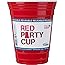 Amazon.com | Trudeau 16-OunceDouble Wall Reusable Red Party Cup, Set of ...