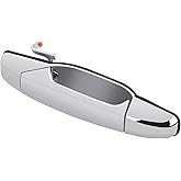Amazon.com: MNJWS Exterior Chrome Door Handle, Rear Passenger Side ...