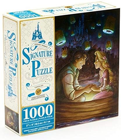 Disney Parks Signature Puzzle 10th Anniversary Tangled 1000 Pieces (68 ...