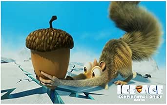 Ice Age 8 Inch x10 Inch Photo Scrat Holding Acorn Over Crack in Ice ...