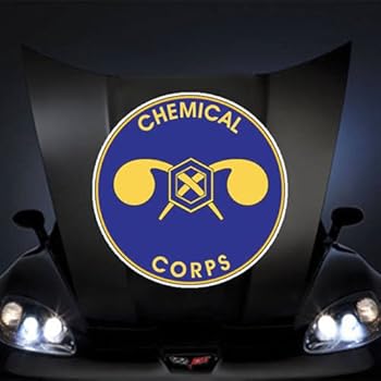 Amazon.com: US Army Chemical Corps Emblem 6" Decal Sticker: Automotive