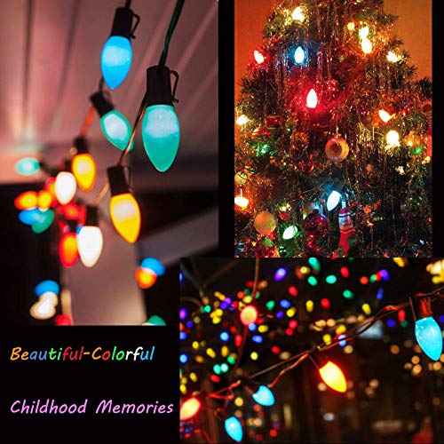 GOOTHY Christmas Lights (25FT) 5 Multi-Color Outdoor & Indoor Light for ...