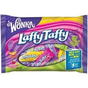 Amazon.com : Wonka Laffy Taffy Assorted Candy, 12 oz : Grocery ...