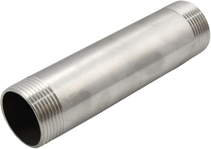 SuperWhole 3/4" Male x 3/4"Male Threaded Pipe Fitting 200MM DN20 ...