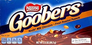 Amazon.com : Nestle Goobers - Chocolate Covered Peanuts (Pack of 4) 3.5 ...