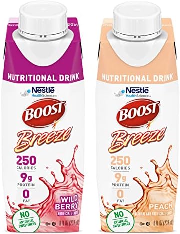 Boost Breeze, 2 Flavor Variety Case, 8 Fl Oz (Pack of 24) price in ...