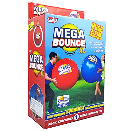 Wicked Mega Bounce XL - The Worlds Bounciest Inflatable Ball! Extra ...