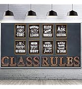 Amazon.com: Classroom Decorations, 18 Pieces Bulletin Board Posters for ...