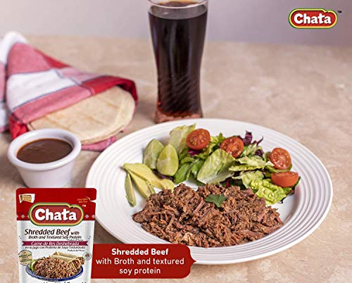 Chata Shredded Beef Pouch | Practical & Savory Shredded Beef | Ready-to ...