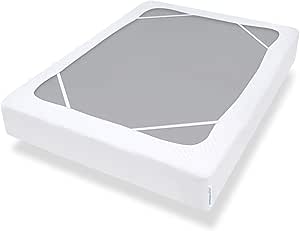 Amazon.com: Twin Size Box Spring Cover with Smooth and Elastic Woven ...