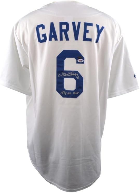Steve Garvey Signed Authentic Jersey w/ 1974 NL MVP Inscription - PSA ...