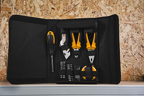 JCB - 26 Piece Tool Kit | Includes Screwdriver & Bits, Pliers ...