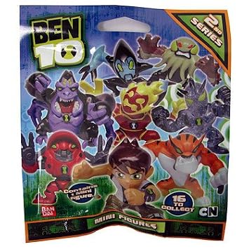 Ben 10 Mini Figure Foil Pack Series 2: Amazon.co.uk: Toys & Games