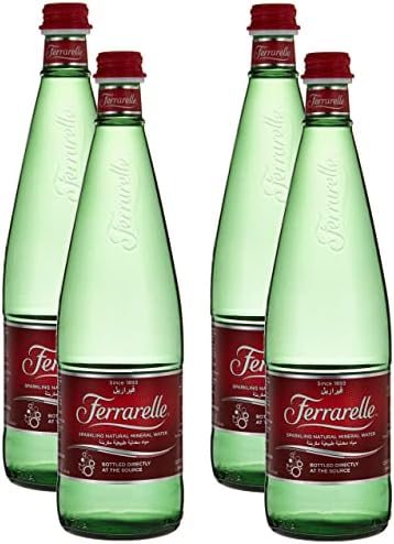 Ferrarelle Natural Sparkling Mineral Water 750Ml Glass, Case Of 4 price in UAE | Amazon UAE ...