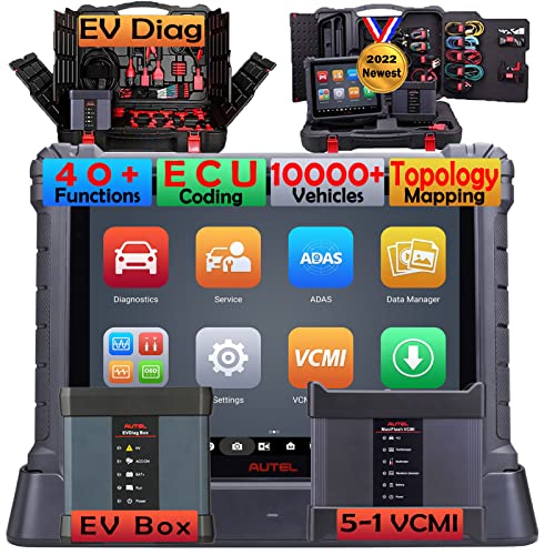 Autel MaxiSys Ultra EV, 2023 Version with EVDiag Kit EV High-Voltage ...