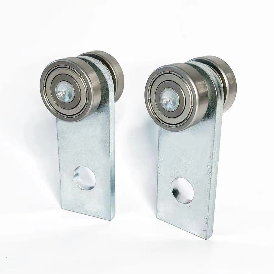 2 Sets 2 Wheel Trolley Assembly Rollers Two Bearing Trolley Assembly，Stable Welded Roller ...