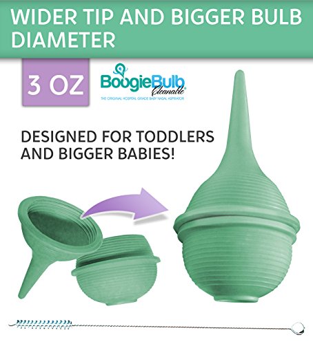 Boogiebulb Baby Nasal Aspirator And Booger Sucker For Newborns Toddlers ...