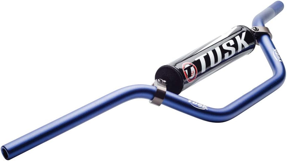 Amazon.com: Tusk T-10 Aluminum 7/8" Handlebar ATV Sport Bend Blue ...